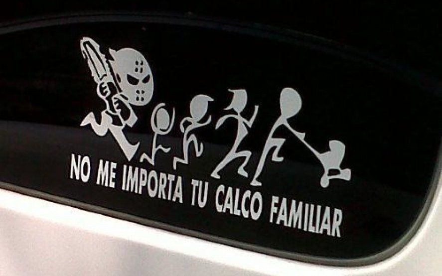 ¿Vos cuál tenés? Una por una, qué significan las calcomanías que ves en ...