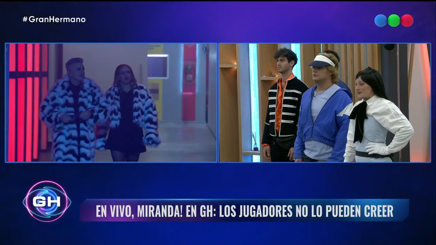Así fue la increíble visita de Miranda! en Gran Hermano: congelados, show sorpresa y mucha ...
