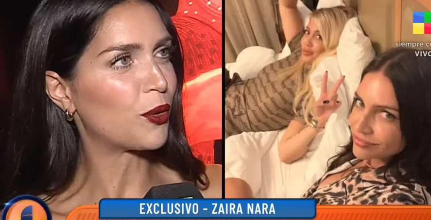 Zaira Nara se molestó con una pregunta en Intrusos | Infocielo