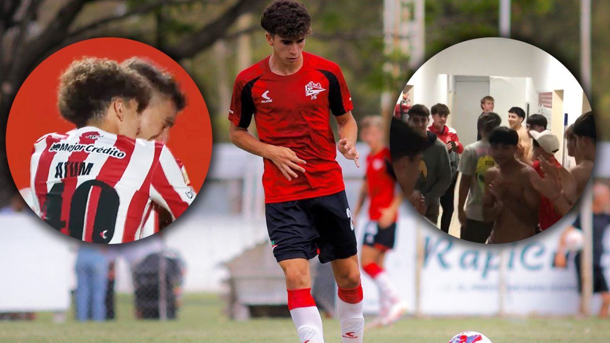 Estudiantes: la emotiva recibida a Axel Atum en la pensión | Infocielo