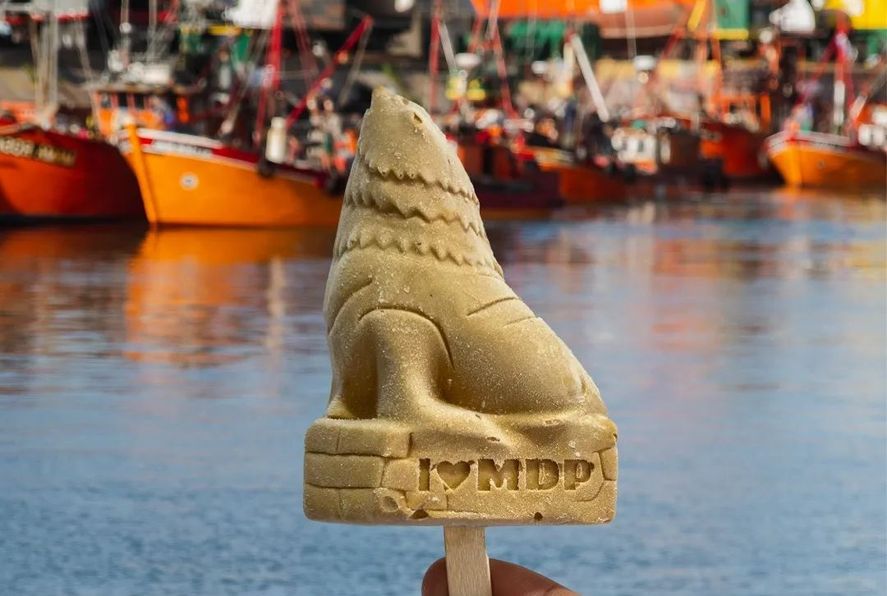 Mar del Plata: Una heladería lanzó una paleta del Lobo Marino | Infocielo
