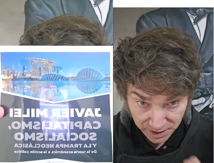 Javier Milei publicó un video donde largó las entradas para la ...