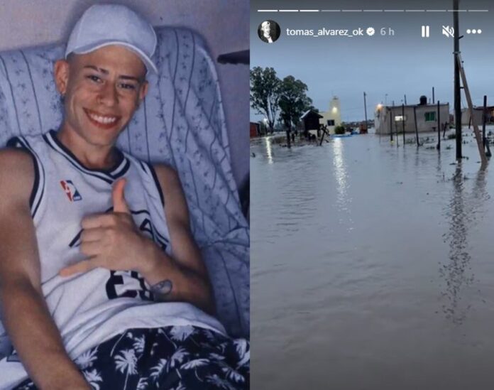 El TikToker Tomas Alvarez mostró cómo perdió todo tras la inundación | Infocielo