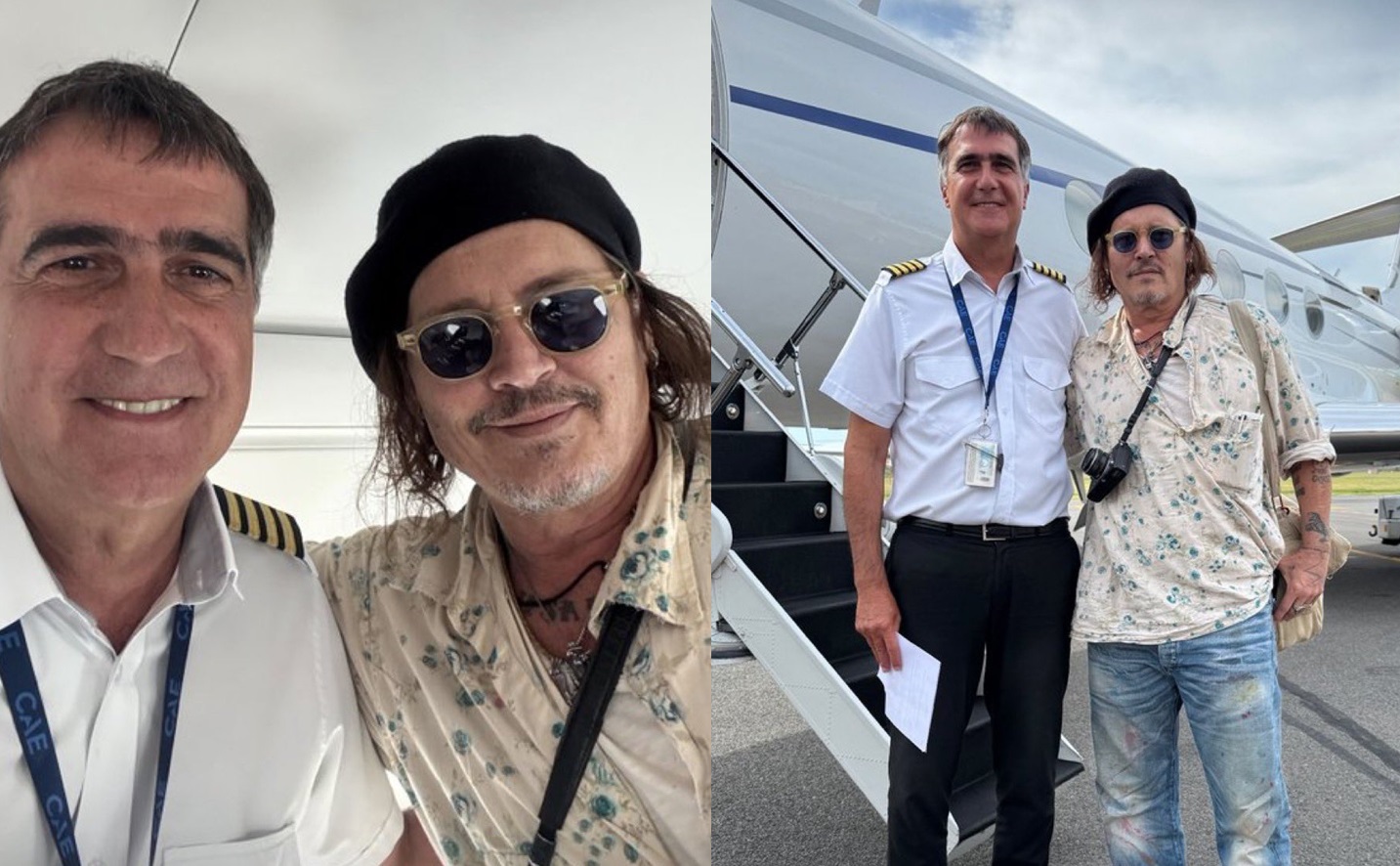 Johnny Depp está en la Argentina: mirá las fotos | Infocielo