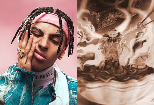 Luego de anunciar su retiro de la música, Khea compartió el primer boceto de su animé | Infocielo